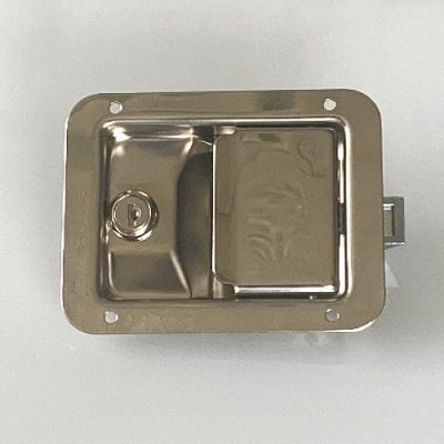 Pallet Lock with Key S/S Drilled - HALRAI INDUSTRIES