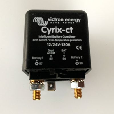 Cyrix-CT Battery Separator 120A - HALRAI INDUSTRIES